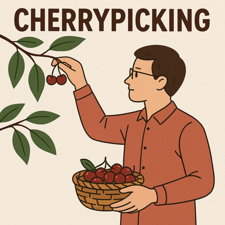 ¿Qué es el Cherrypicking?: manipular la realidad